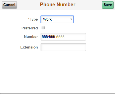 Update Contact Information for Faculty/Staff - University of Maine System