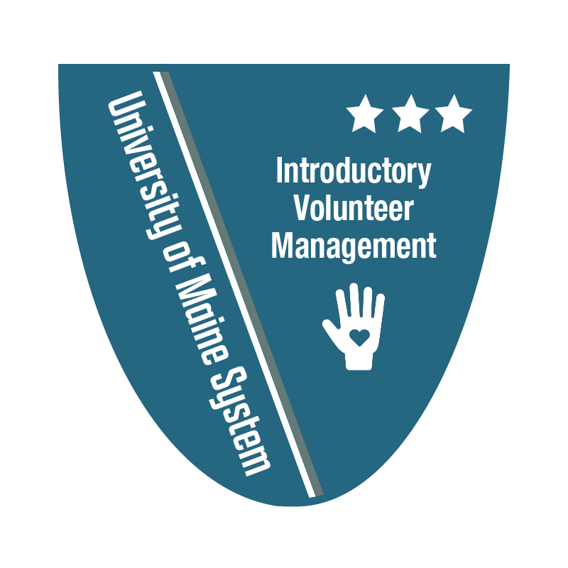 Introductory Volunteer Management - University of Maine System