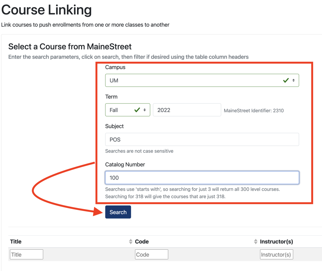 Brightspace Linking - University of Maine System
