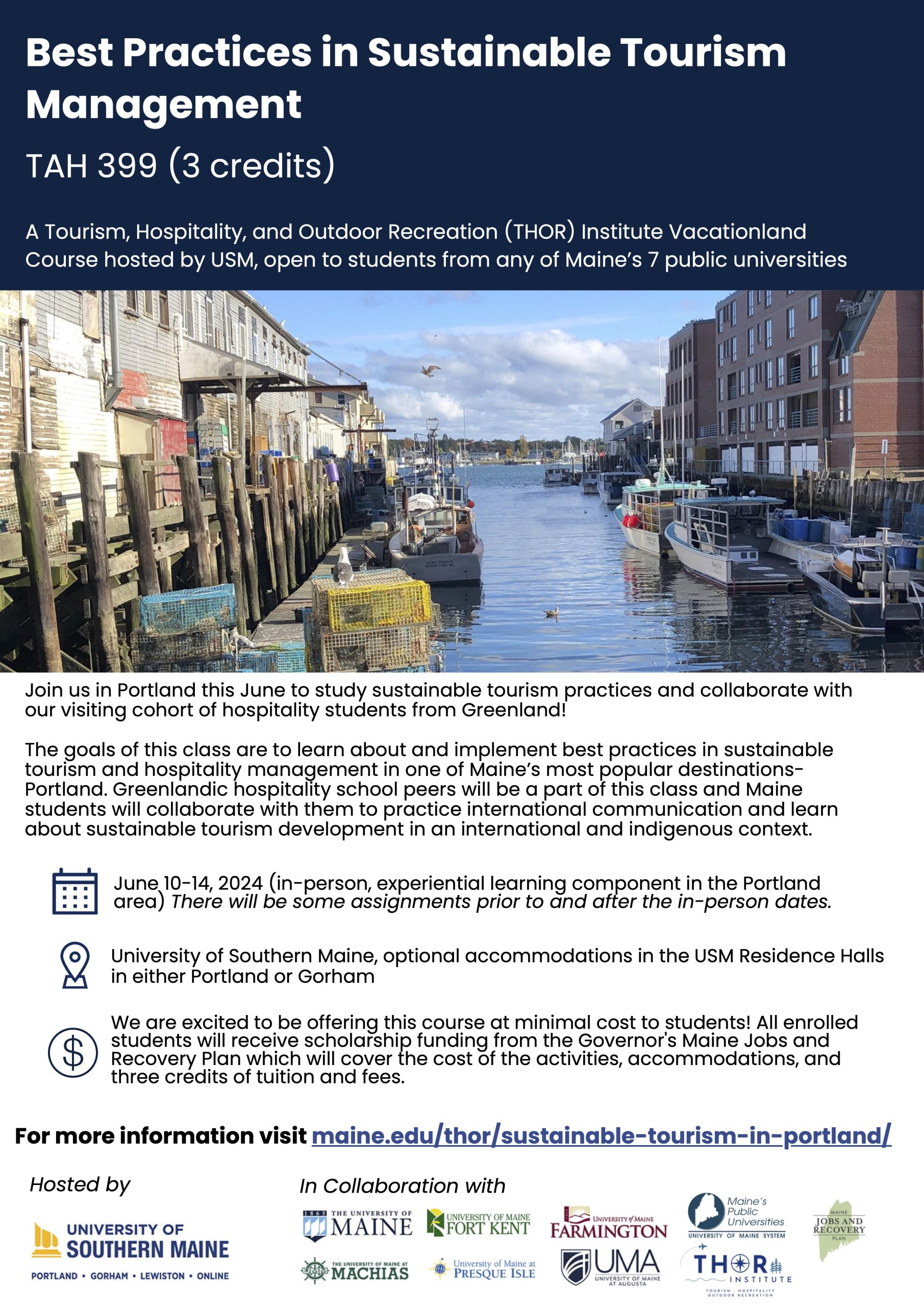 New Vacationland Course at USM - University of Maine System